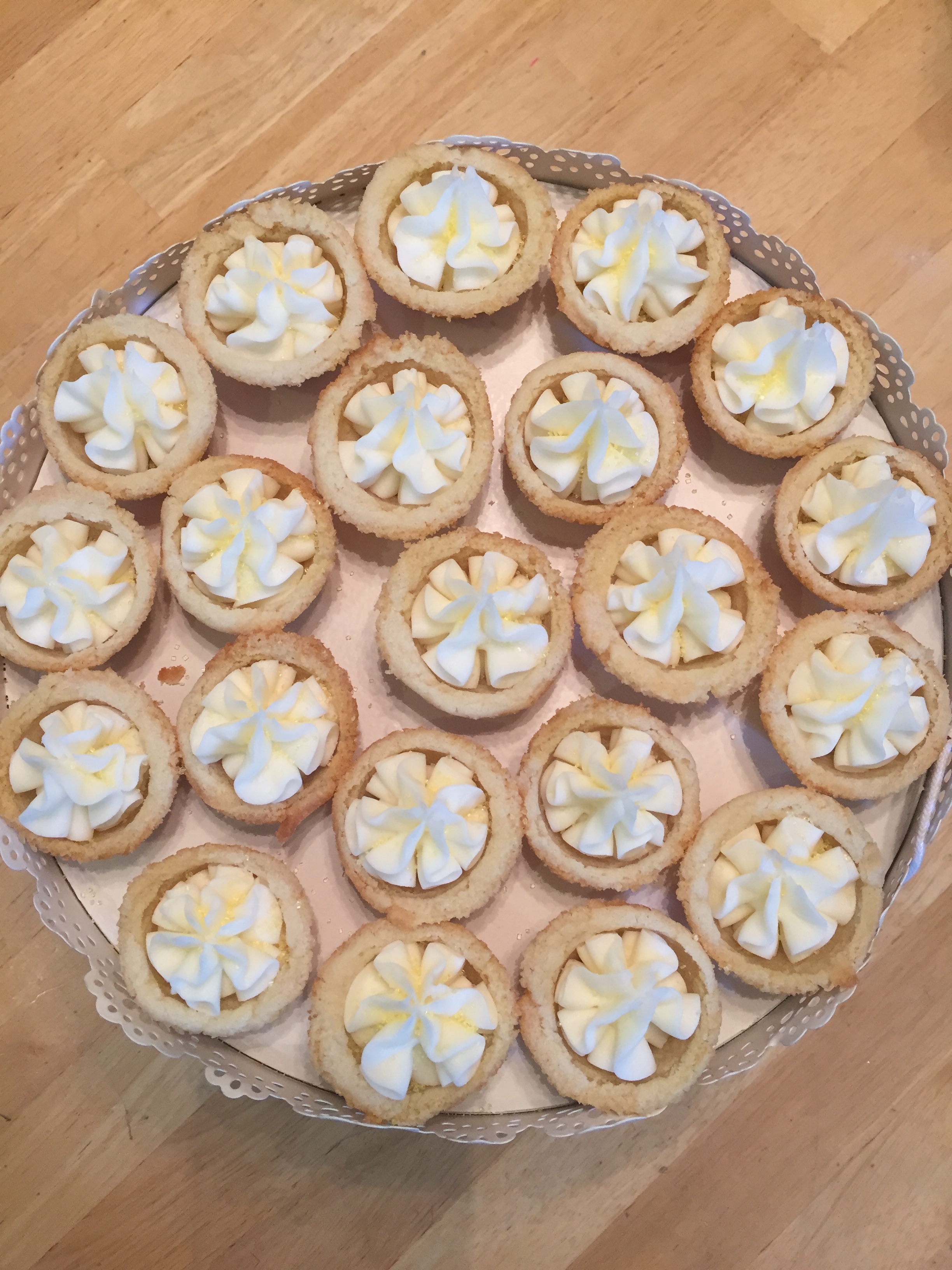 Lemon Chiffon Cookie Cups | Penny's Food Blog