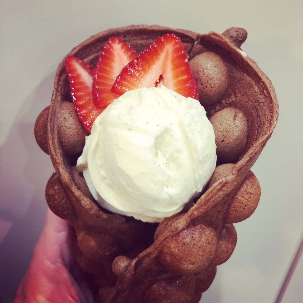 Chocolate Bubble Waffles | Penny's Food Blog