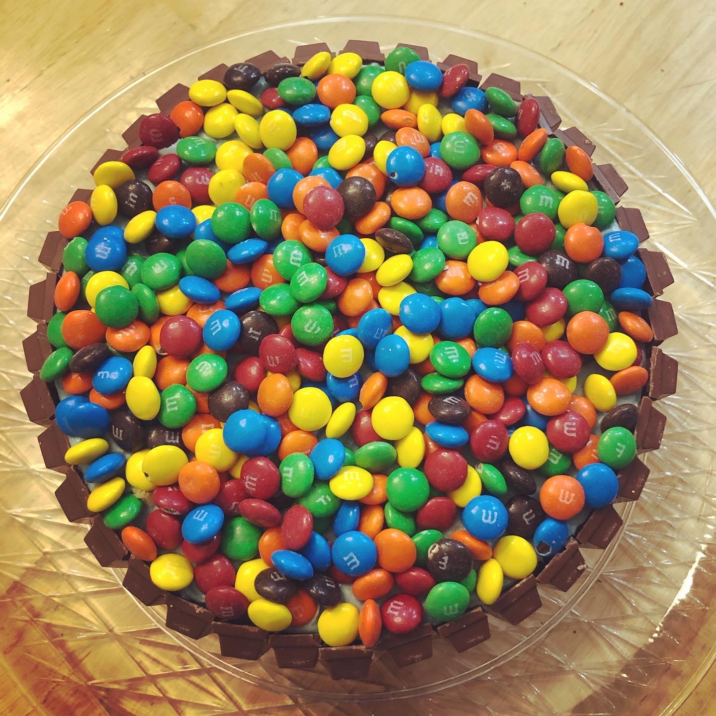M&M Kit Kat Funfetti Birthday Cake | Penny's Food Blog
