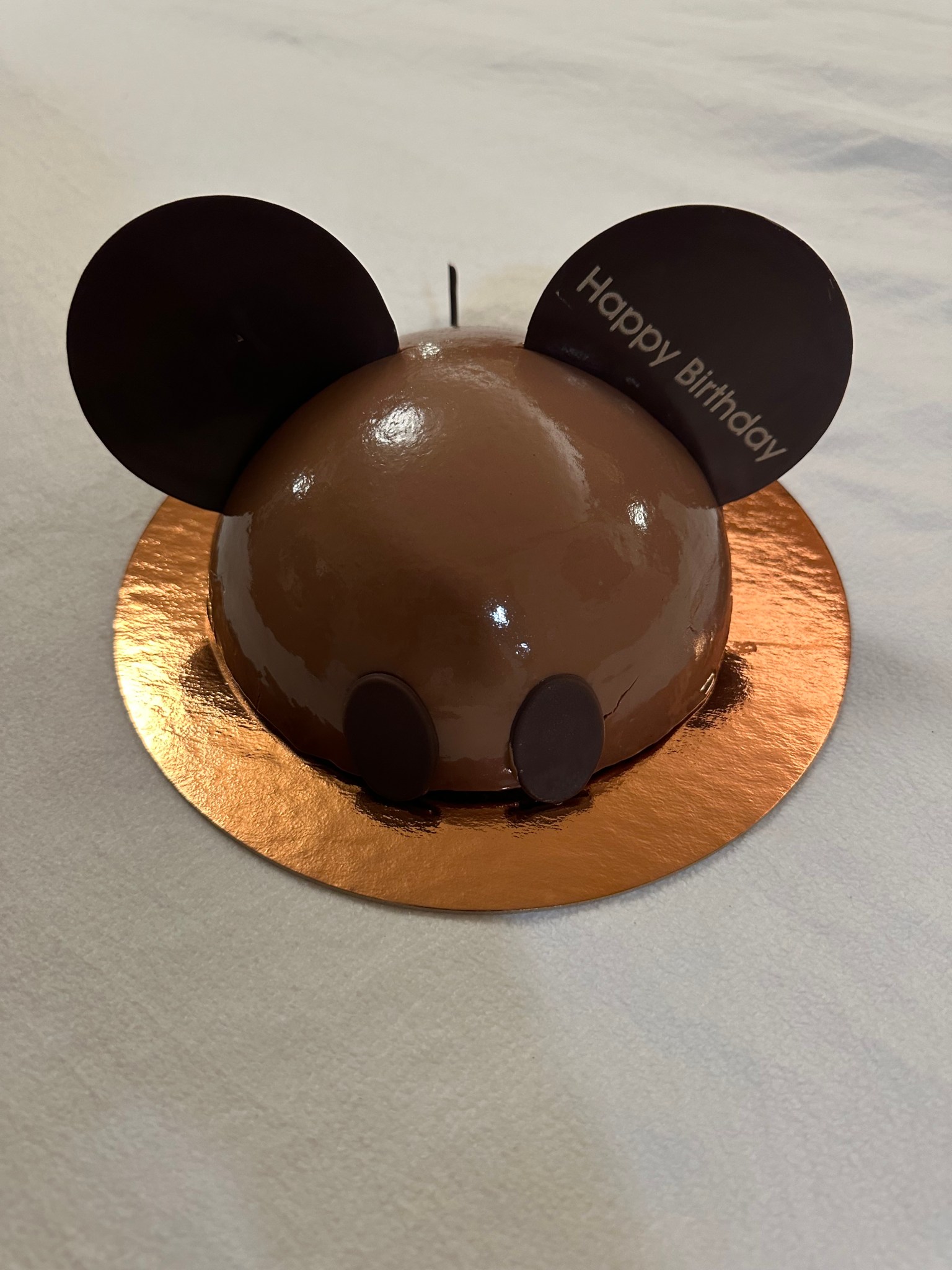 Mickey Mouse Celebration Dome Cale | Penny's Food Blog